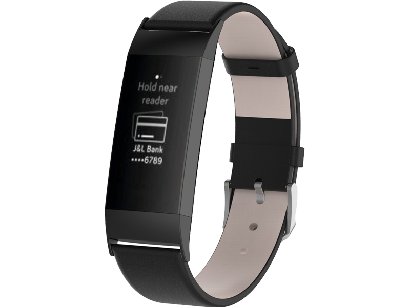 → Fitbit Charge 3/4 Genuine Læder Rem - Gratis Fragt!
