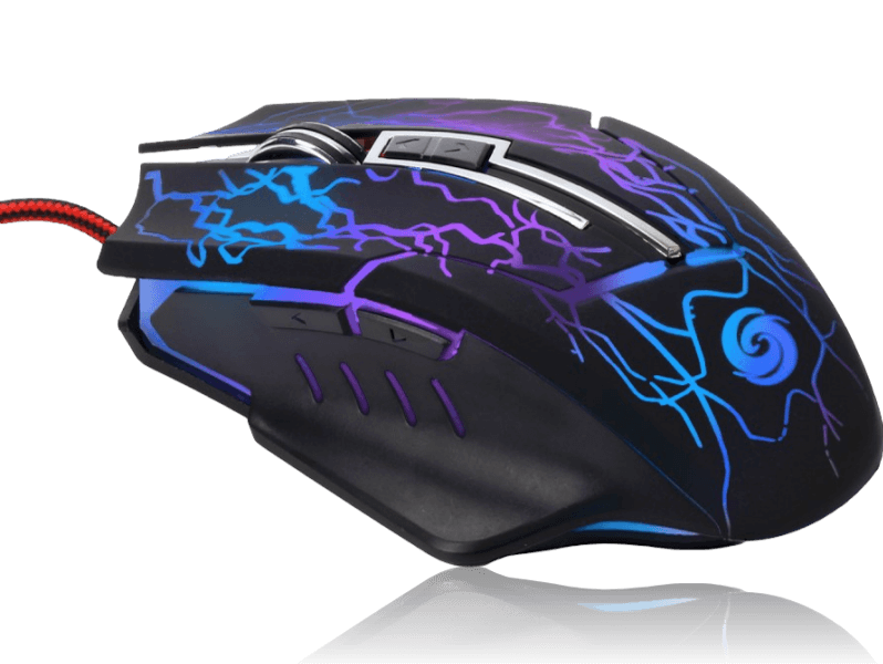 Callisto Gaming Mus med LED — → Gaming mus med LED lys og 6 ...