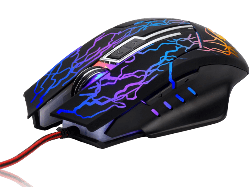 Callisto Gaming Mus med LED — → Gaming mus med LED lys og 6 ...