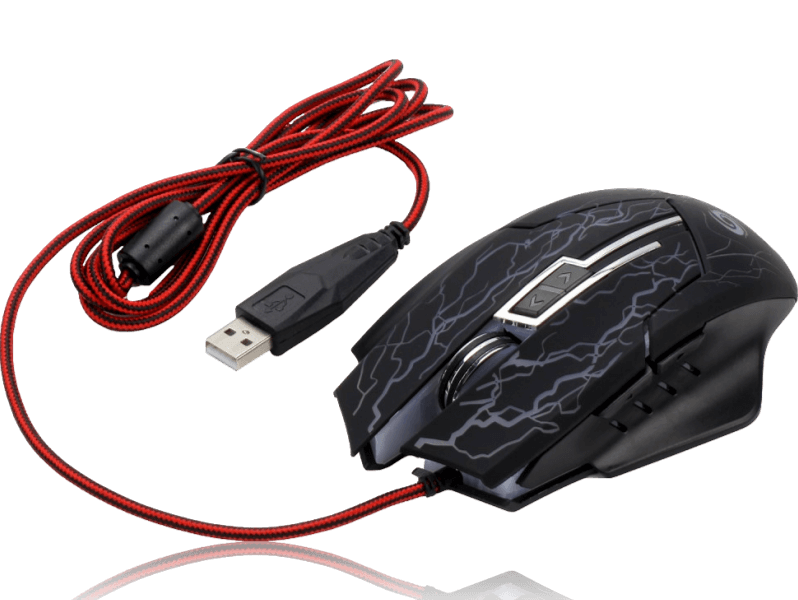 Callisto Gaming Mus med LED — → Gaming mus med LED lys og 6 ...