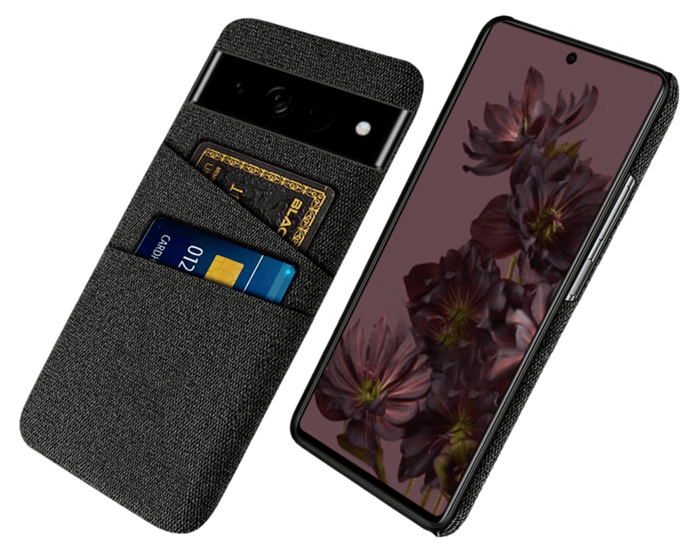 → Cloth Cover med Kortholder til Google Pixel 7 Pro