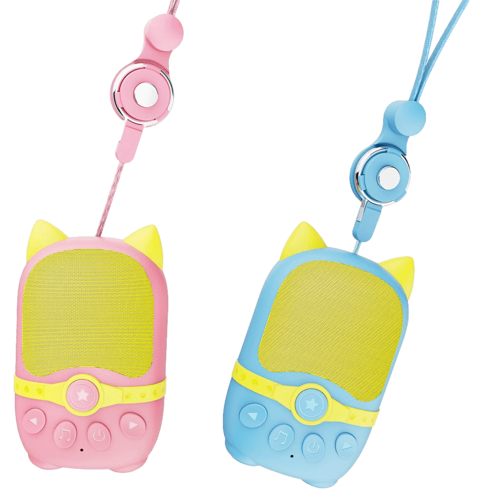 → 2 Stk. Børne Walkie Talkies - Cartoon Cat | Gratis Fragt
