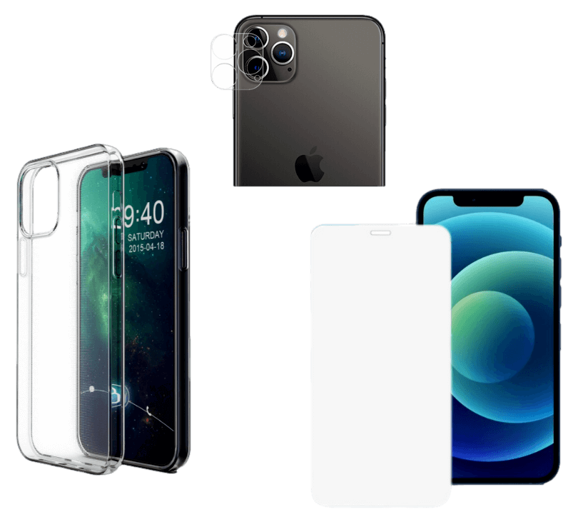 → Beskyttelse til iPhone 12 Pro | Cover & Hærdet Glas