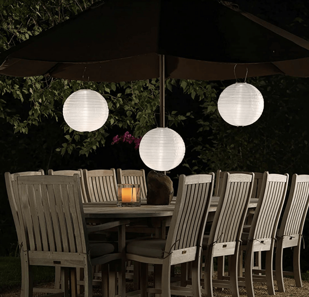 → 8 Stk. Solcelle Lanterne til Haven | Gratis Levering